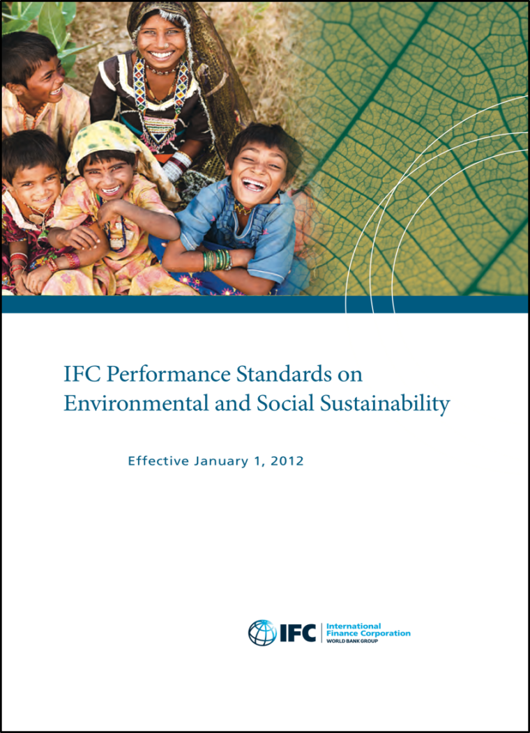 IFC [2012]: Standar Kinerja Keberlanjutan Lingkungan dan Sosial ...